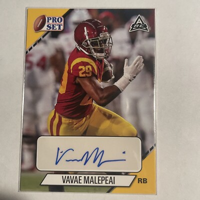 Vavae Malepeai 2021 Leaf Pro Set College Auto #PS-VM1 | eBay