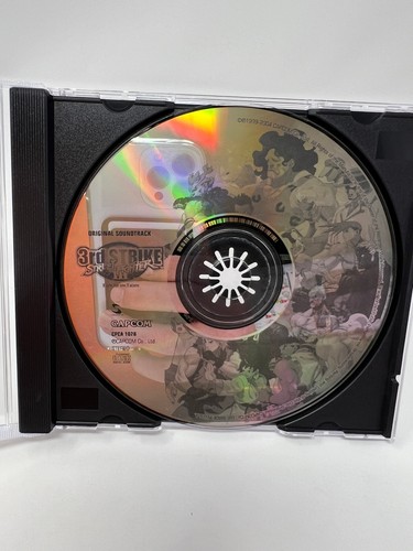 Street Fighter III 3rd Strike Original Soundtrack RARE OOP - MINT DISC ...