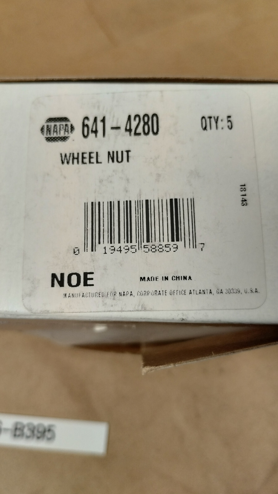 NEW Lot of 5 NAPA 641-4280 Chrome Wheel Lug Nuts M12 x 1.25 | eBay