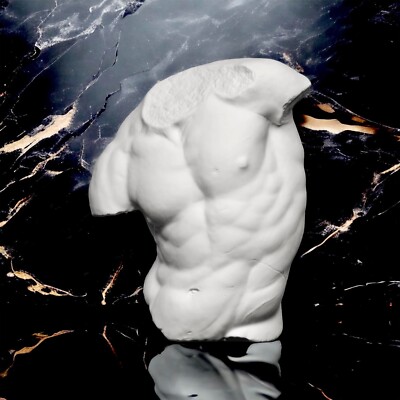 Gaddi Torso Statue | Classic Sculpture |Home Decor | 3D Print| Male ...