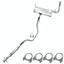 Int Resonator Tail pipe Exhaust Muffler fits: 2008-2010 Chevy Malibu 2 ...