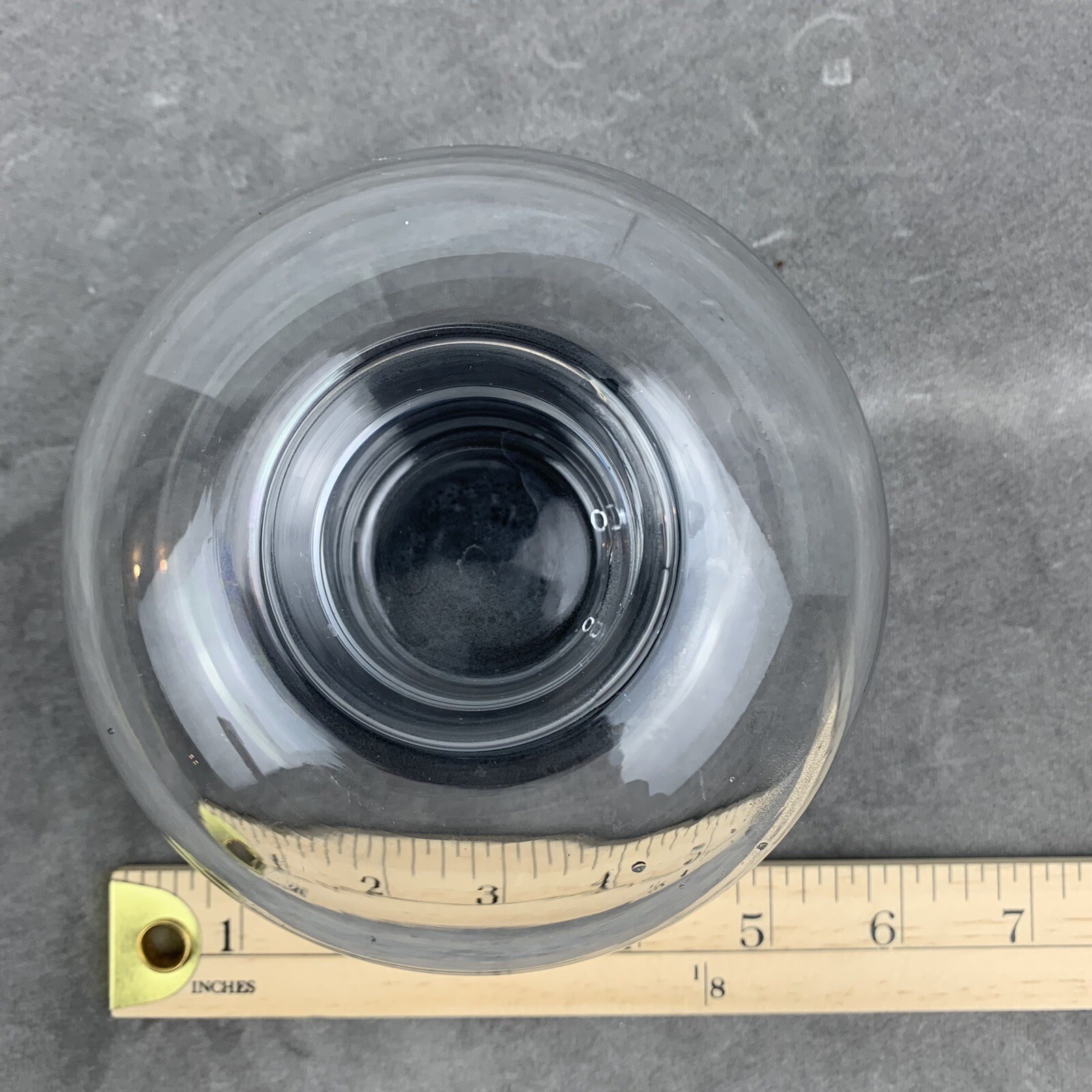 VUNDER Tahiti Hand Blown Glass Votive Fillable Tea Light Holder 4.25" H ...