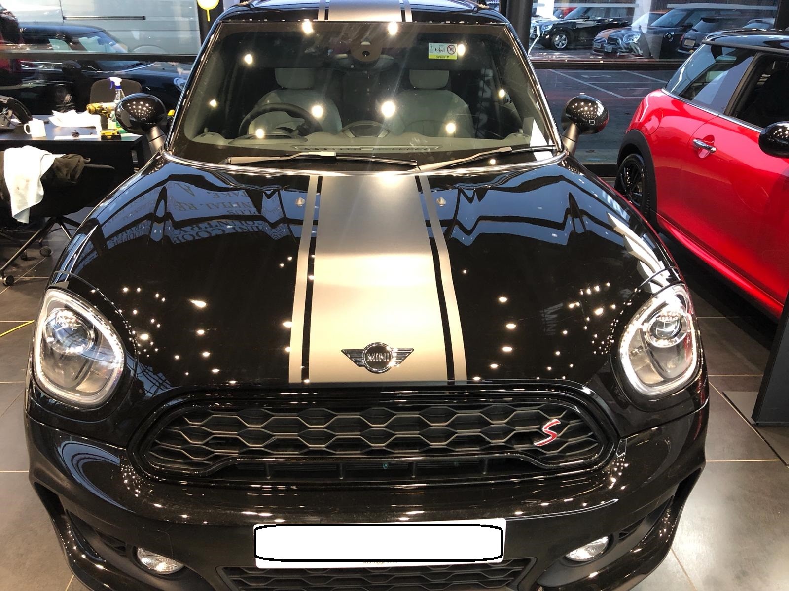 MINI COUNTRYMAN BONNET, ROOF AND BOOT STRIPES VINYL GRAPHICS DECALS ...