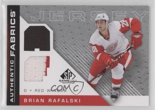 2007-08 SP Game Used Edition - Authentic Fabrics #AF-RB Brian Rafalski ...