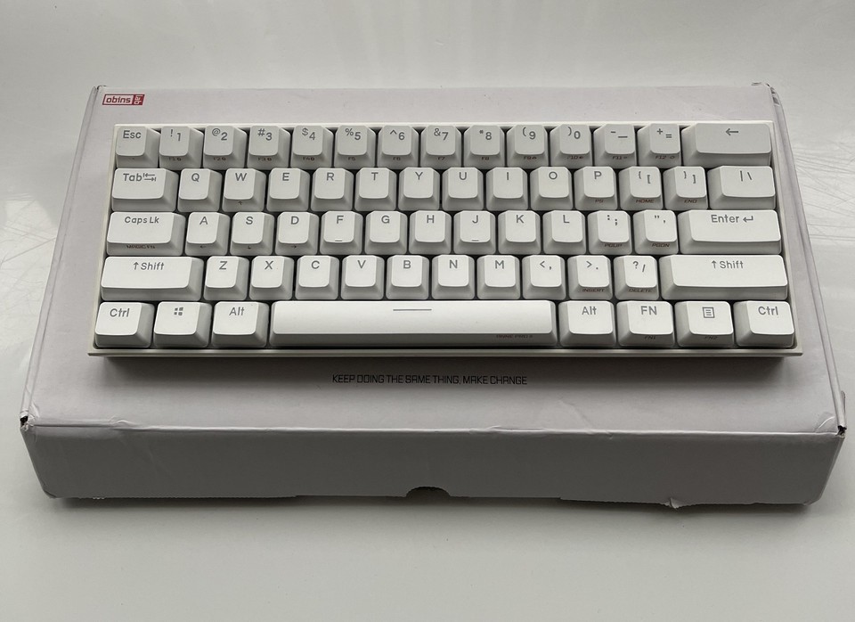Anne Pro 2 Mechanical Keyboard 60% White - Good Condition | eBay UK