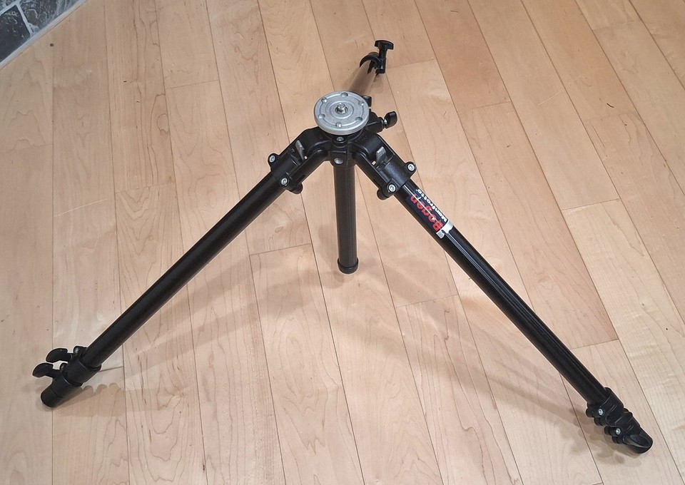 Bogen Manfrotto 3205 Tripod - Made in Italy - Black | eBay