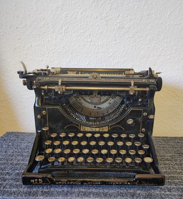 1911 Antique Underwood No. 5 Typewriter Serial No 3616152 "Parts or ...