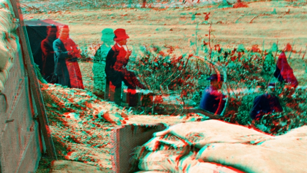 combo Civil War color stereoview SV Library of Congress stereocard ...