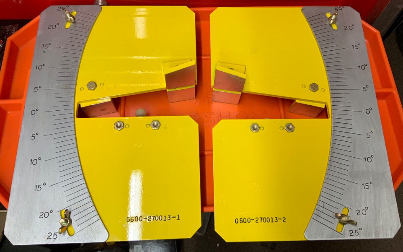 🇺🇸 Challenger 600 601 604 Aileron Rigging Fixture PG600-270013-1 -2 LH ...