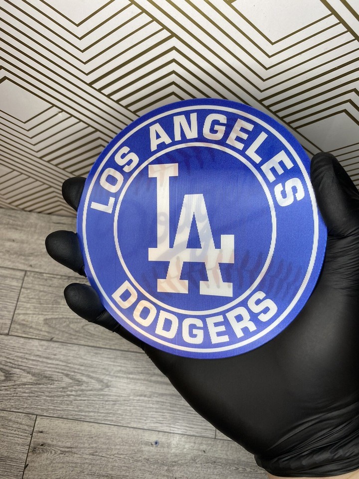 MLB LA Los Angeles Dodgers 3D Lenticular Motion Sticker Car Decal ...