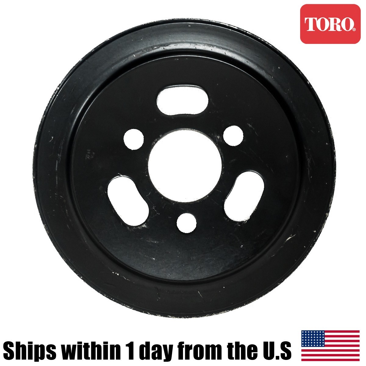 2PK Genuine OEM Toro Pulley 105-7734 WheelHorse Z Master 74238 24244 ...