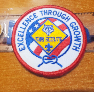 BSA Generic Cub Scouts "Excellence Through Growth" | eBay