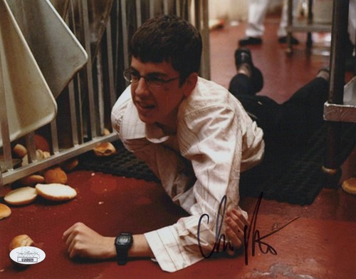 CHRISTOPHER MINTZ-PLASSE Signed 8x10 SUPERBAD Authentic Autograph JSA ...