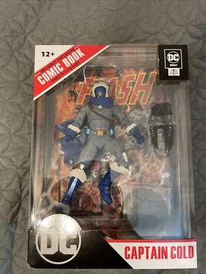 2022 DC Direct McFarlane Toys CAPTAIN COLD action figure with Comic ...