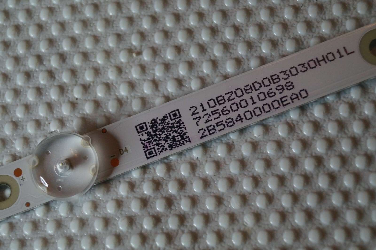 LED BACKLIGHT STRIP LB43104 V0_02 FOR PHILIPS 43PUS6262/05 43PUS6753/12 ...