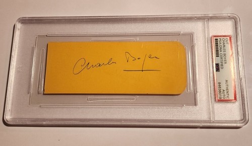 Charles Boyer PSA DNA Autograph Signed Auto Actor Oscar Nominee I Love ...