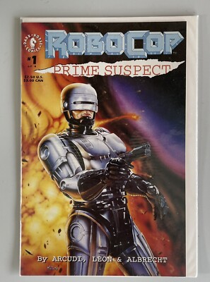 Robocop : Prime Suspect #1 Dark Horse Comics 1992 Nelson Cover! | eBay