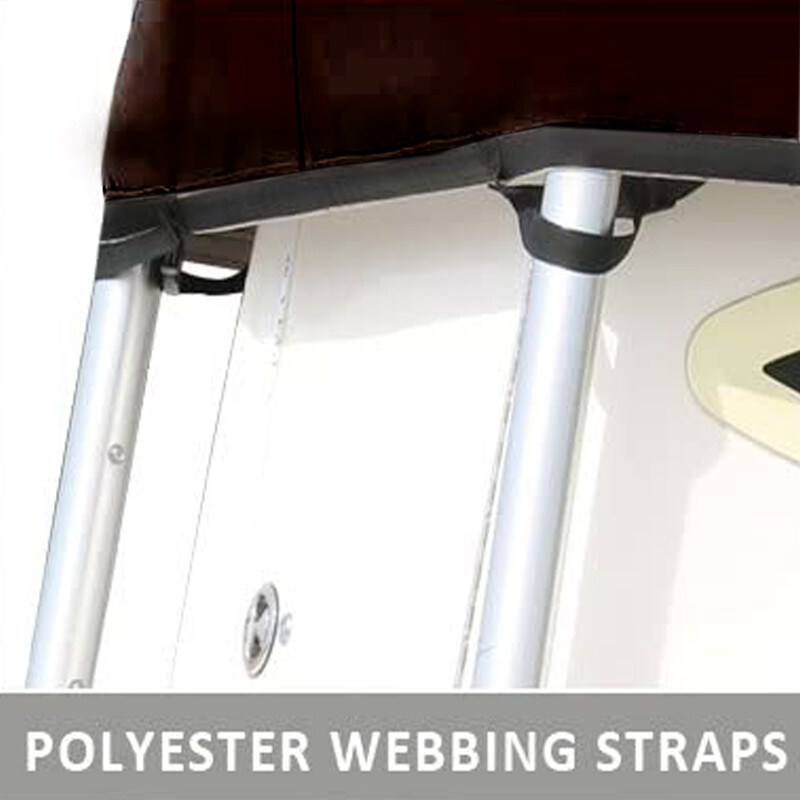 Boat Yacht Console T-Top Spray Shield Enclosure Ventilated Windshield ...