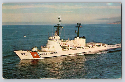 Postcard USCGC Midgett WHEC-726 High Endurance Cutter U.S. Coast Guard ...