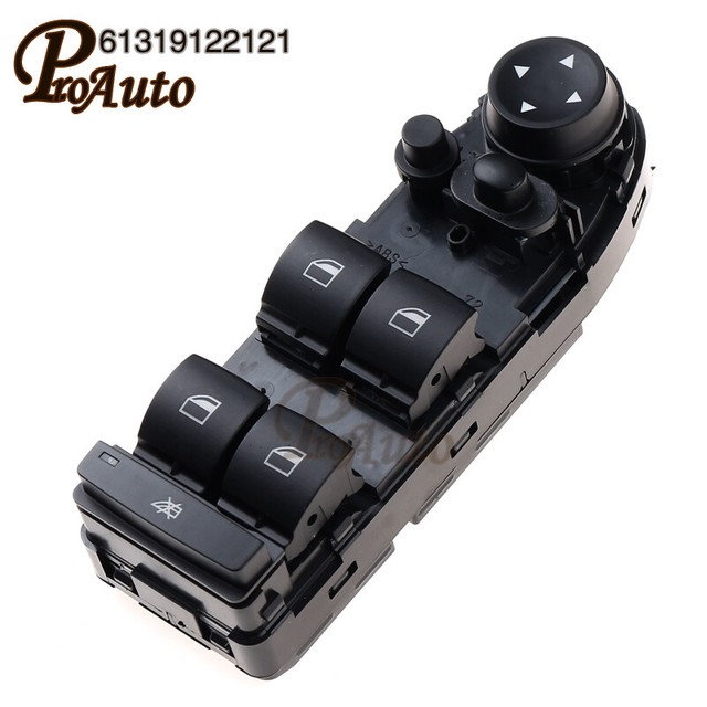 61319122121 DRIVERS SIDE Power Window Switch Fits For BMW E70 E71 X5 X6 ...