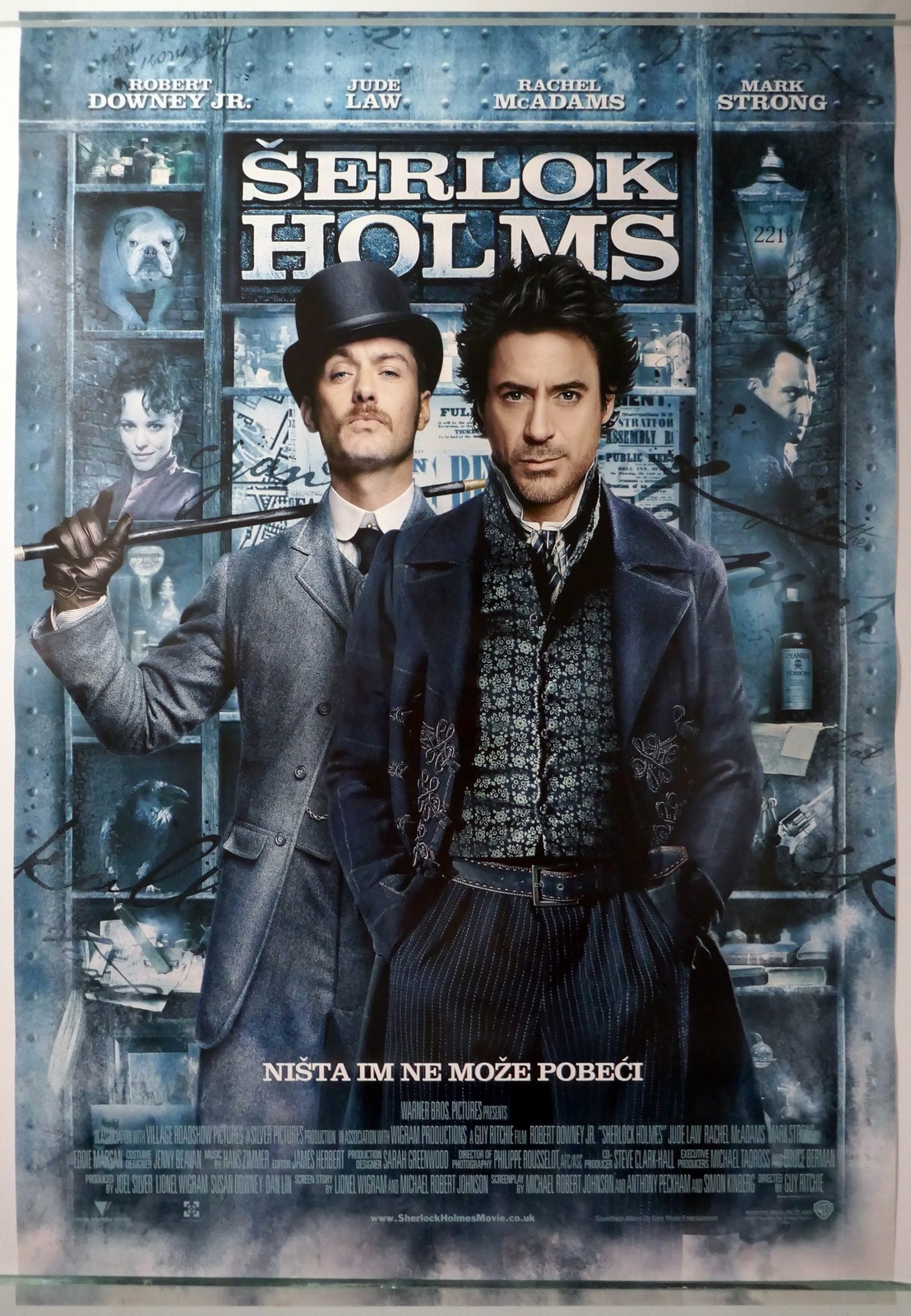 Robert Downey Jr Sherlock Holmes Poster