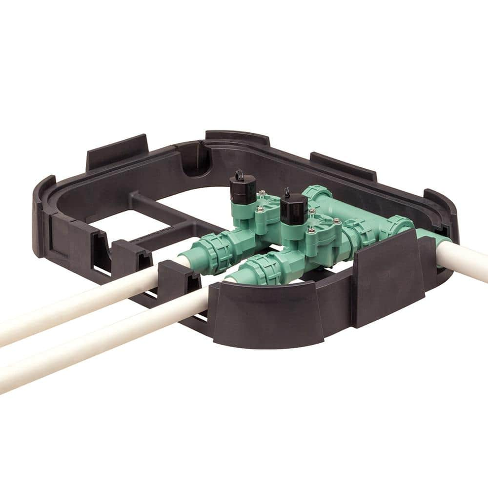 2-valve inline manifold assembly | orbit preassembled heavy duty ...