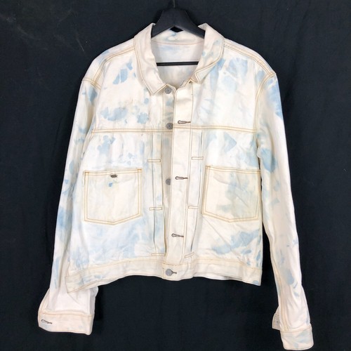 Vintage Gap Denim Jacket Custom Paint Job Large Size | eBay