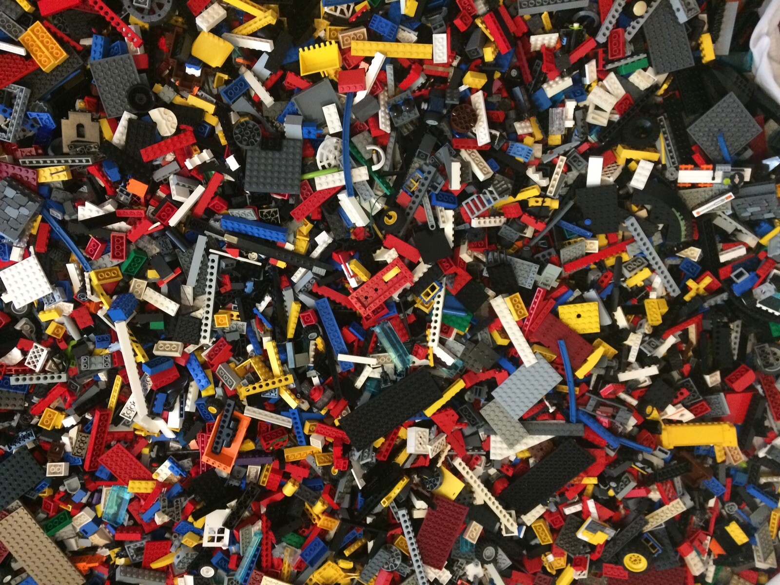 1kg-1000g Mixed Bricks Genuine Lego Bundle Parts Pieces. Starter Set ...