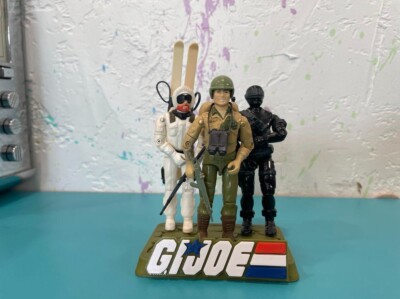 VINTAGE GI JOE Stand Action figure stand | eBay