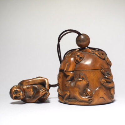 Netsuke - Monkey Signed