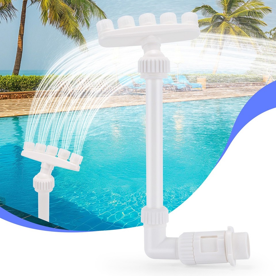 Swimming Pools Waterfall Fountain Above Ground Inground Pool Cooler ...