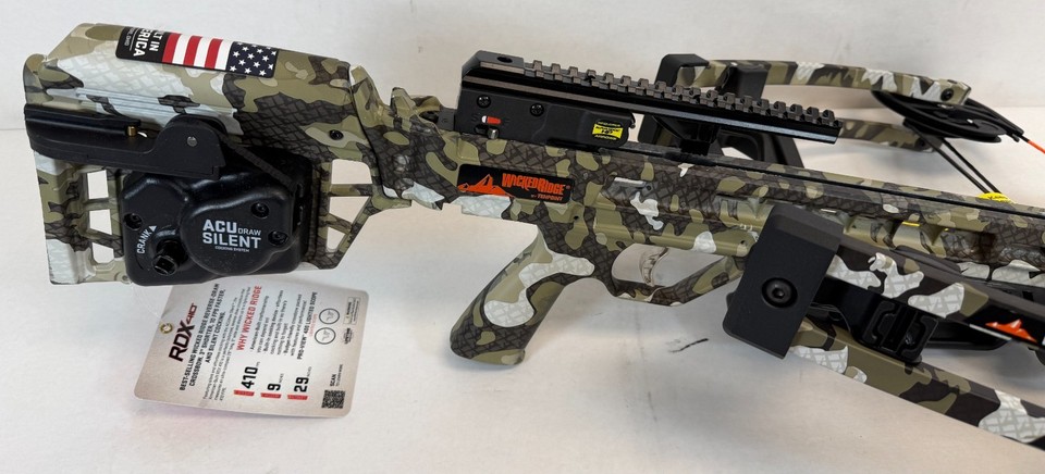 Wicked Ridge RDX 410, ACUdraw Silent, Pro-View 400 Scope (Peak XT ...