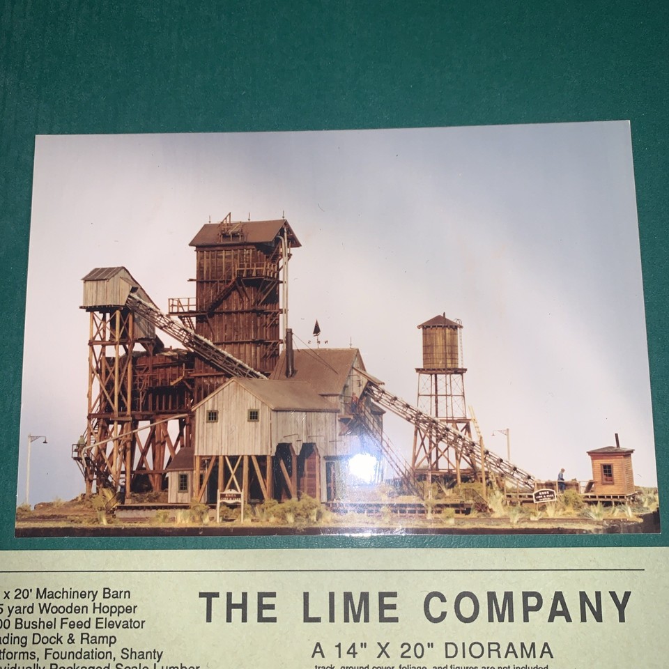Vintage Sheepscot Scale Products The Lime Company HO SCALE model kit No ...