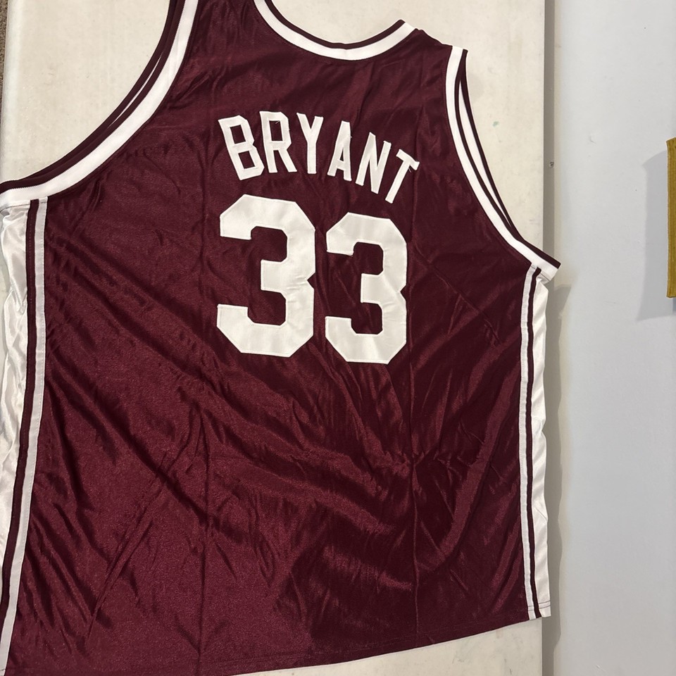 Kobe Bryant Lower Merion High School stitched on lettering #33 Jersey ...