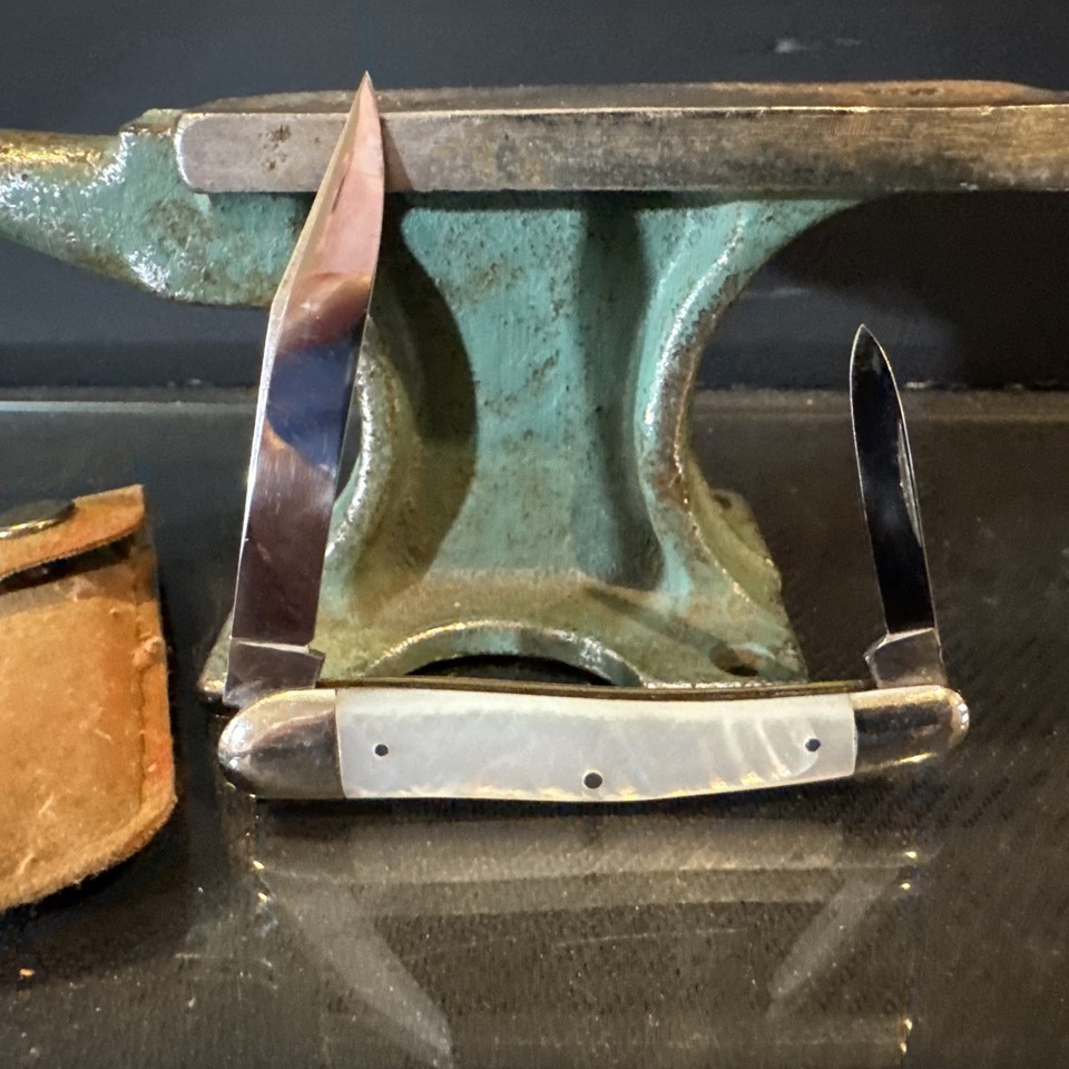 Vintage Salesman Sample “Unknown Maker” MOP W/Leather Pouch German? | eBay