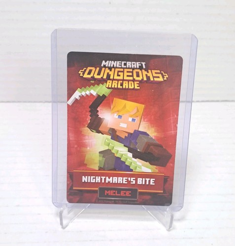 Minecraft Dungeons Arcade Nightmare's Bite Melee Series 3 #13/118 ...