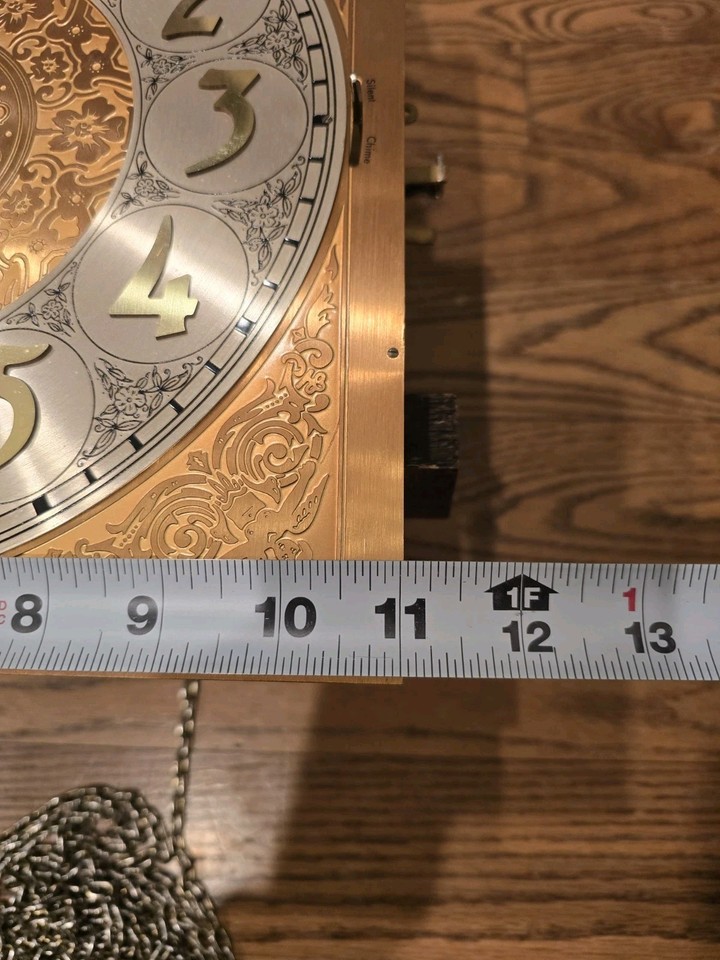 Emperor 300 Series Grandfather Clock Face Moon Dial UW 3/21 A Movement ...