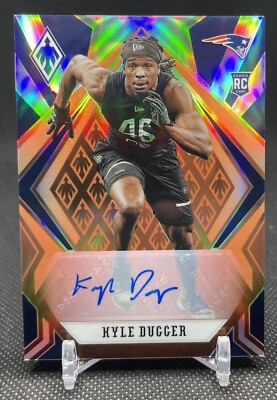 2020 Panini Phoenix Kyle Dugger Rookie Autograph Auto Orange /25 #157 ...