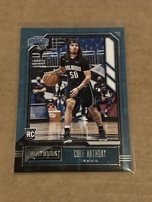 Cole Anthony 2021-22 Panini Playbook Base Card #186 Orlando Magic | eBay