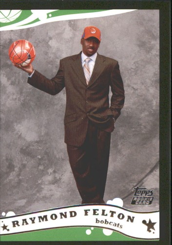 2005-06 Topps Black #225 Raymond Felton Card /500 | eBay