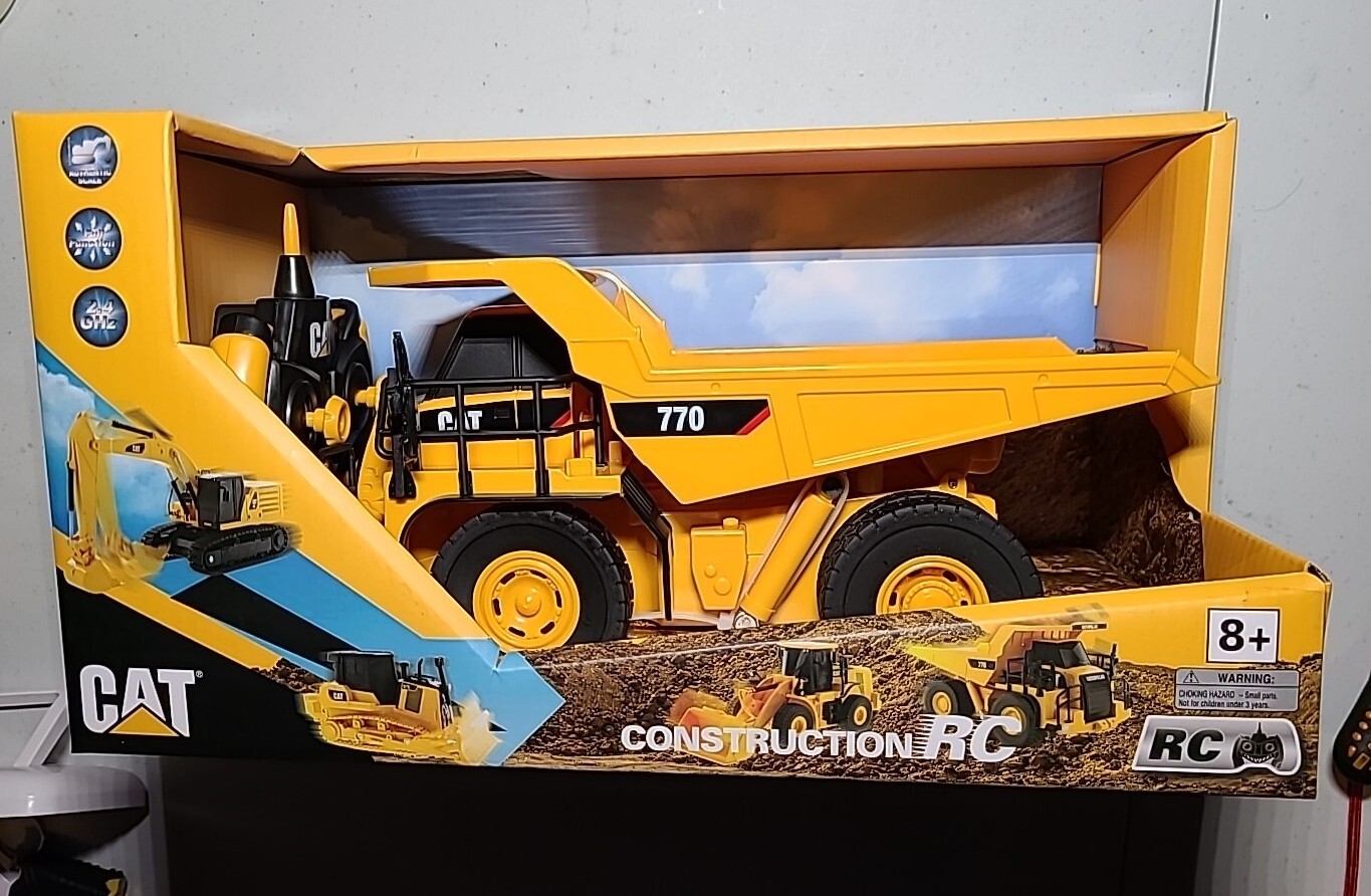 CAT Caterpillar 770 RC Radio Controlled Mining Truck 1:35 Diecast ...