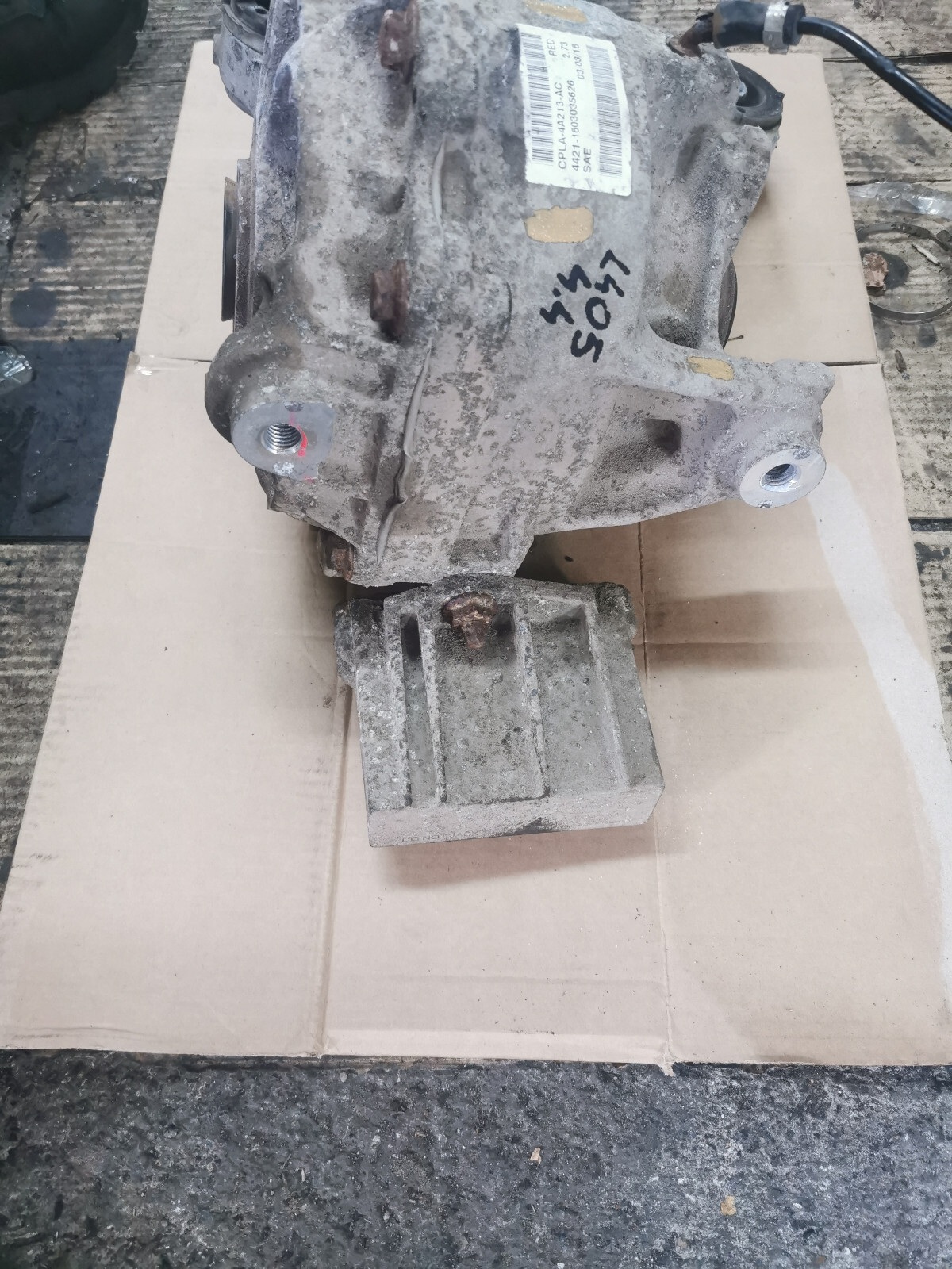 RANGE ROVER VOGUE L405 2016 4.4 DIESEL REAR DIFFERENTIAL CPLA-4A213-AC ...