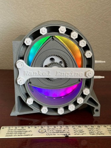 Wankel rotary engine model printed WORKS ON ELECTRIC DRIVE | eBay