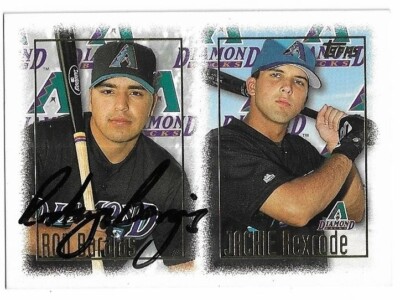 ROD BARAJAS Autographed Signed 1996 Topps ROOKIE card #469 Arizona ...
