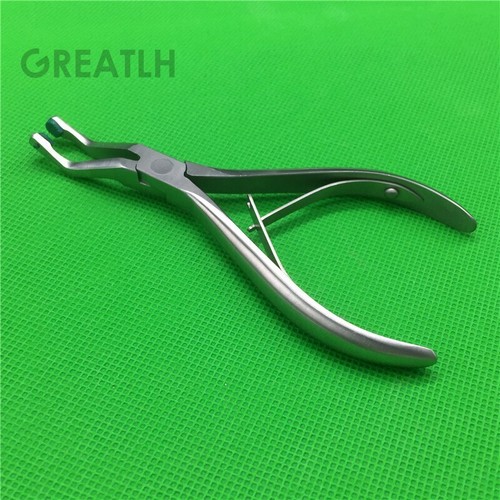 Stainless steel Dental orthodontic removal pliers Temporary tooth crown ...