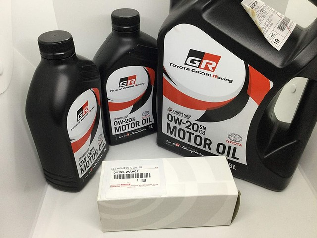 Genuine Toyota Supra Semi Synthetic OW-20 Engine Oil C5 5L 1 Gallon ...