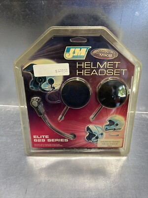 J&M Helmet Headset Elite 629 Series HS-ICD629-HJBT-HO | eBay