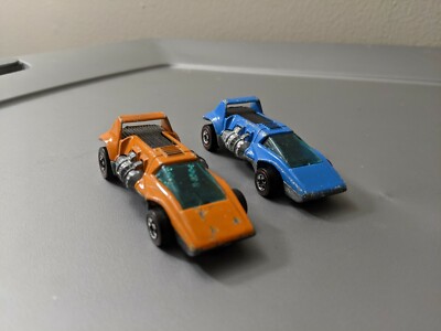 Hot wheels redline 1973 Orange Double header - ORIGINAL | eBay
