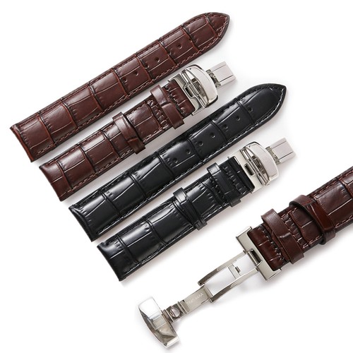 19-20-22mm Replacement Leather Watch Strap Band Made For LONGINES ...