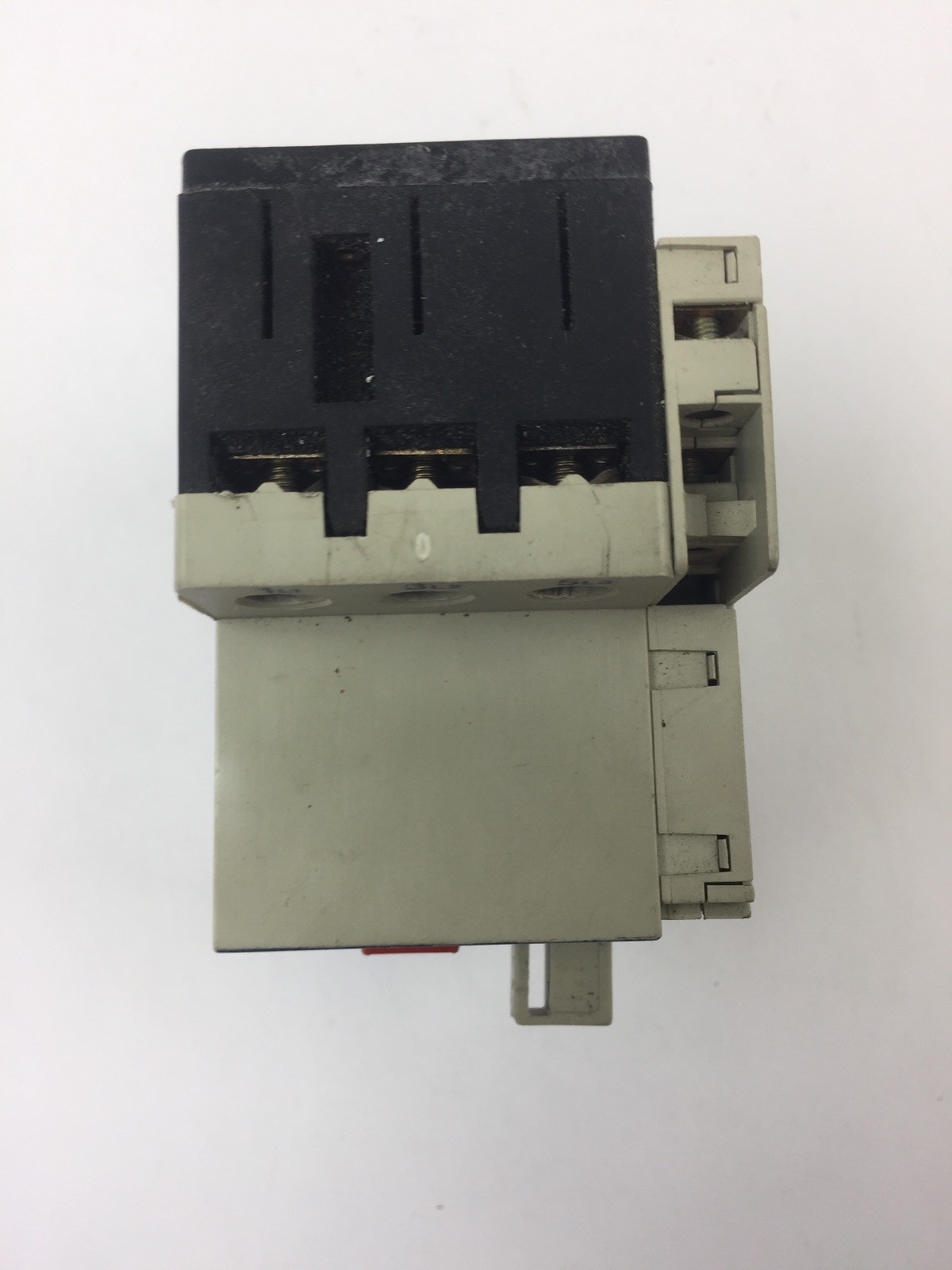TELEMECANIQUE GV1-M10 MOTOR CIRCUIT BREAKER WITH GV1-A01 AUXILIARY ...